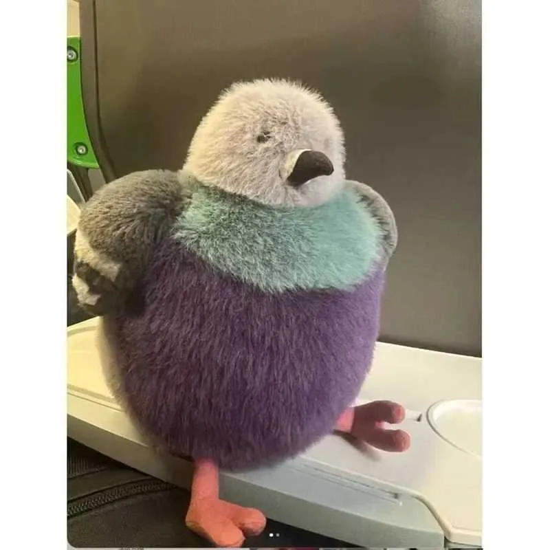 Funny Fat Pigeon Plush Pillow Knit Soft Cushion for Bed Sofa Office Non ...