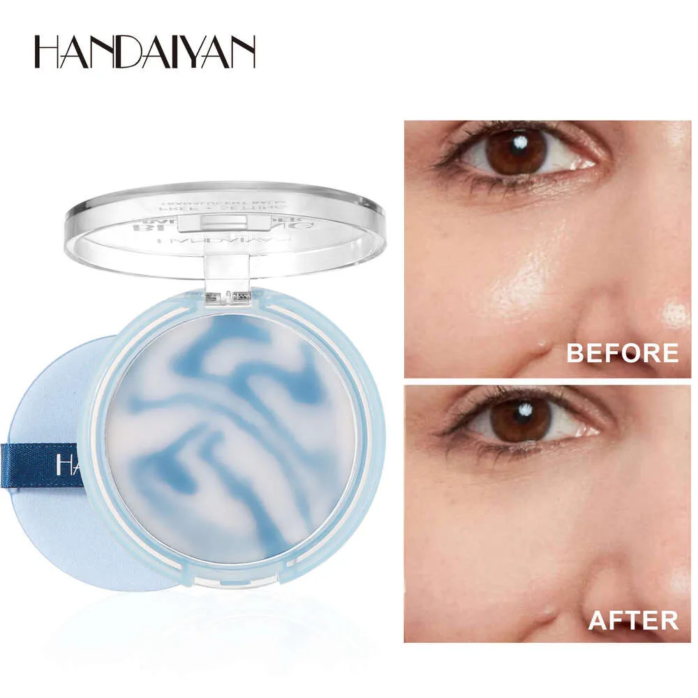 HANDAIYAN Face Primer Setting Powder Oil Control Stay All Day Lasting ...
