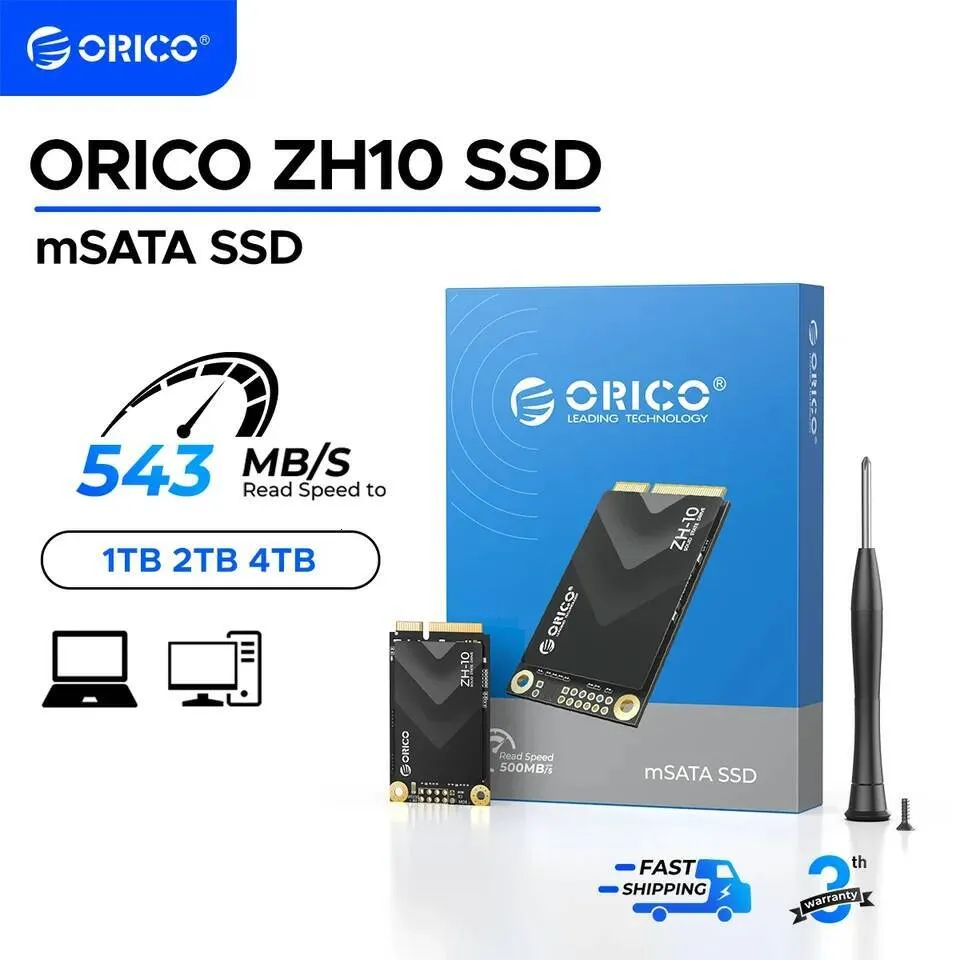 ORICO mSATA SSD SATA III 6Gbps 3D NAND Internal Solid State Drive 128GB ...