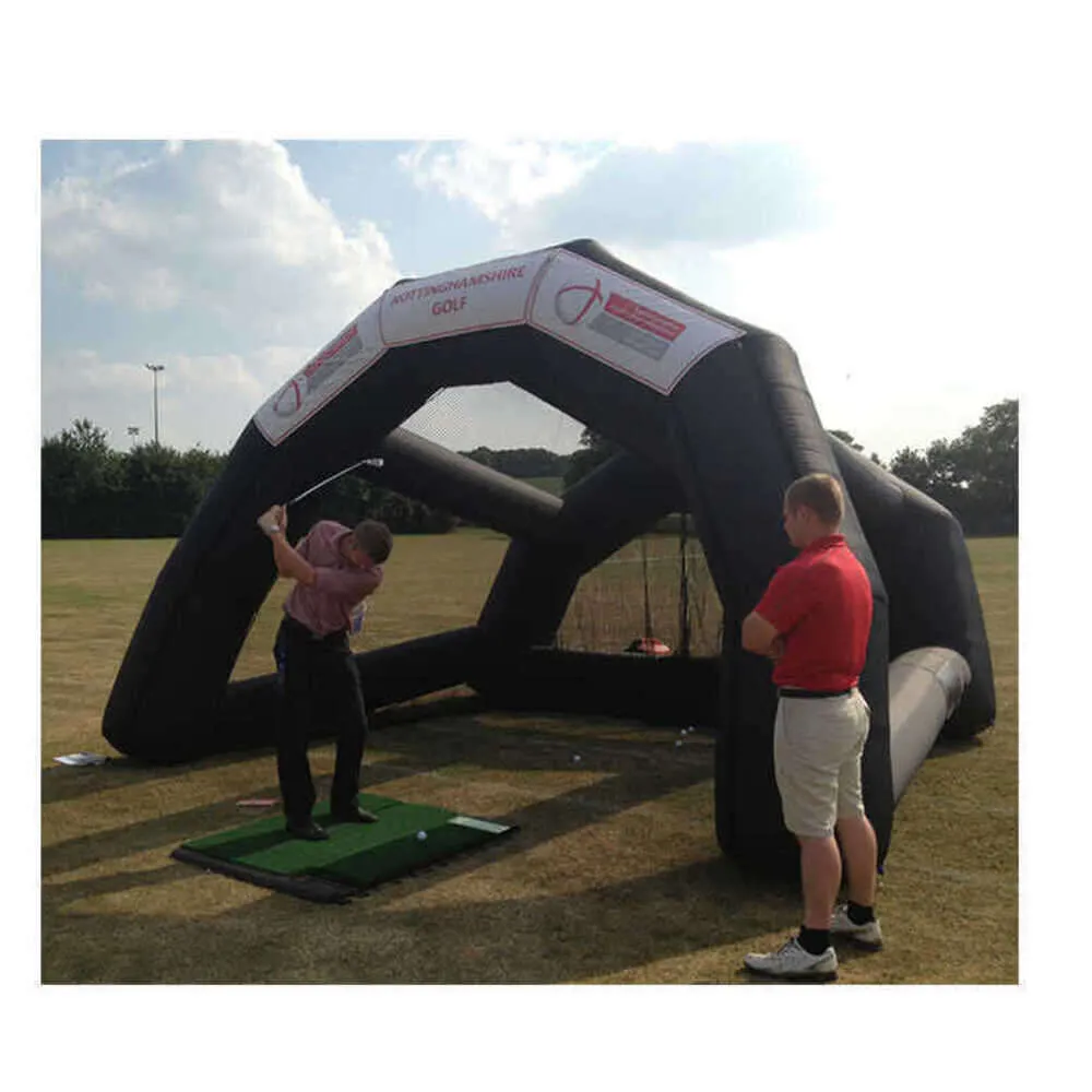 Best PVC Vinyl Inflatable Golf Net Portable Practice Cage And Golf Tent ...