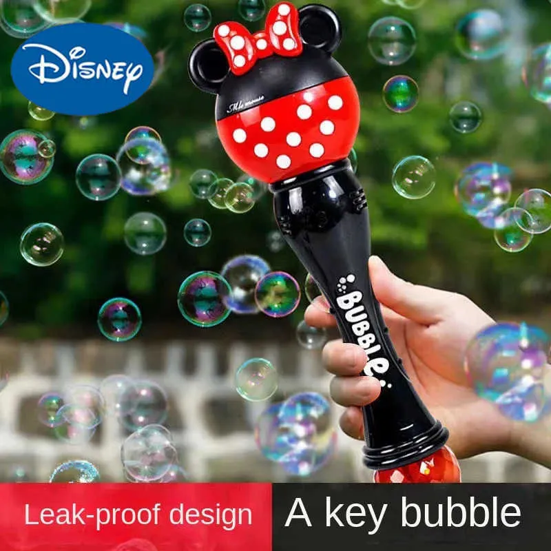 Cartoon Boy and Girl Magic Wand Toy: New Mouse Minnie Electric Soap ...