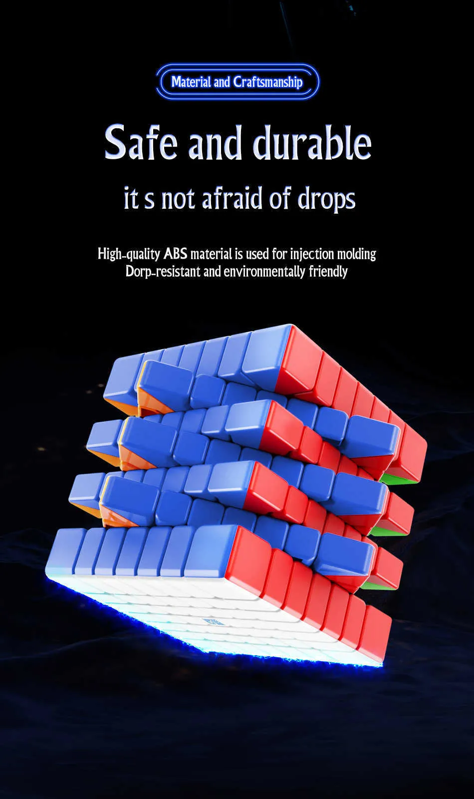 MoYu MeiLong 7M V2 Magnetic Speed Cube 7x7x7 Magnetic Plastics 5mm ...