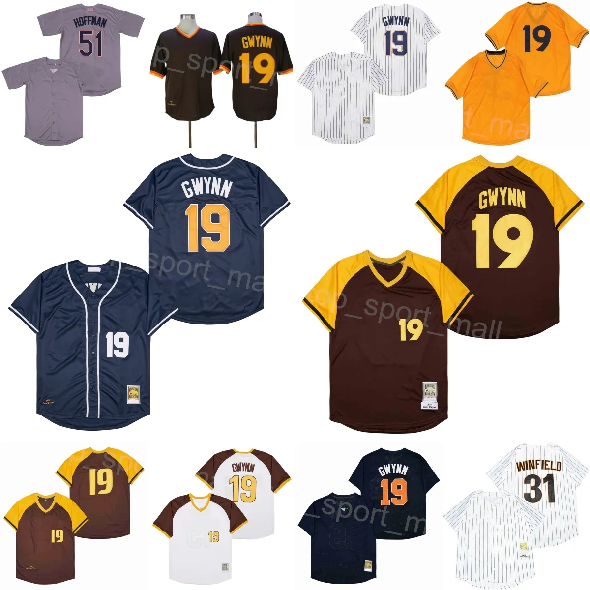 JS 1946 1998 Vintage Throwback Baseball Jerseys ... From Top_sport_mall ...
