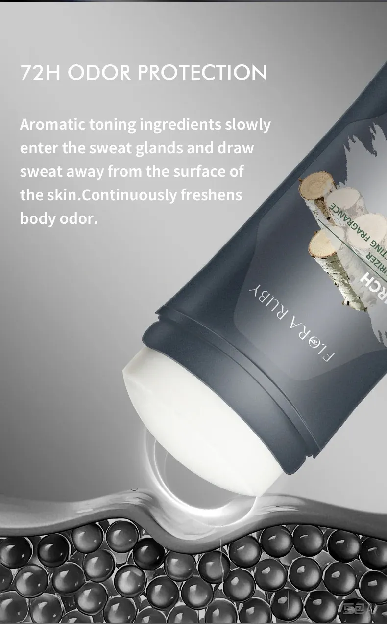 Set Solid Perfume Deodorant Sticks for Men 72-Hour Endurance ...