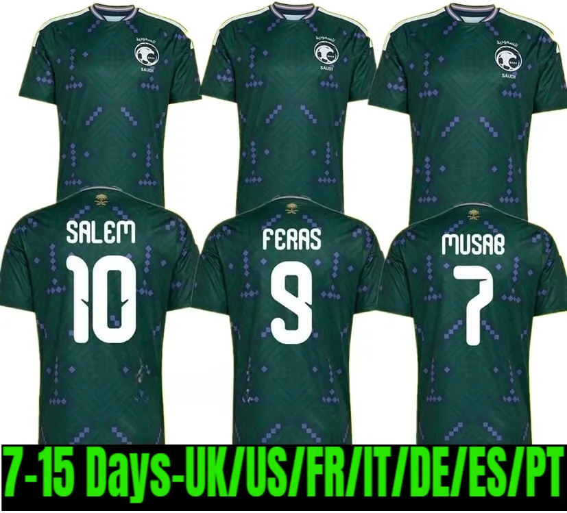2026 2027 Saudi Arabia Socer Jersey 26 27 Firas Al Buraikan Musab Al ...