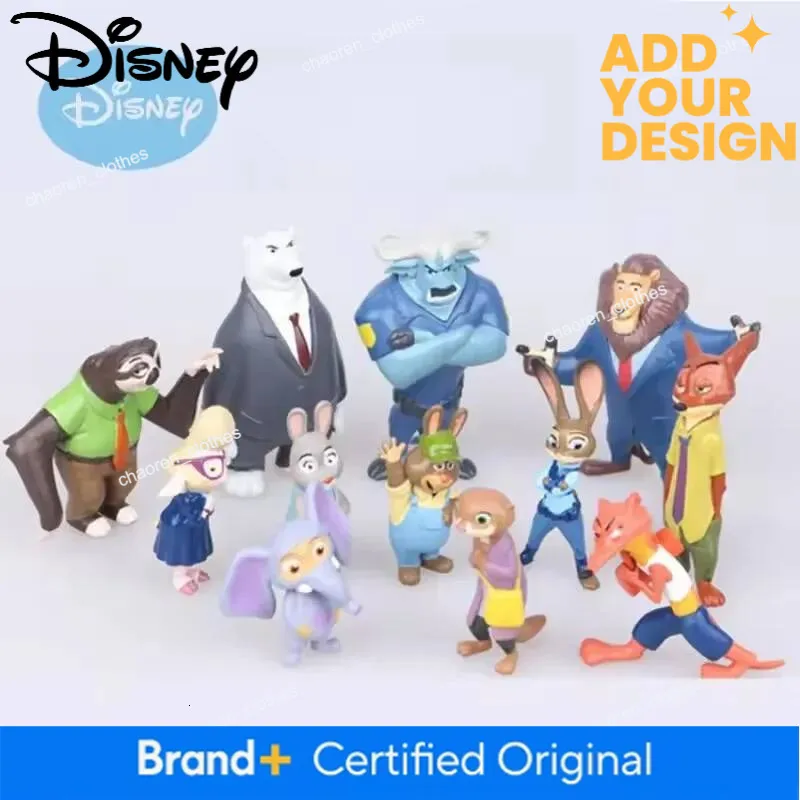 Custom New Disney Zootopia Animals Action Figure Toys Rabbit Judy Hopps ...