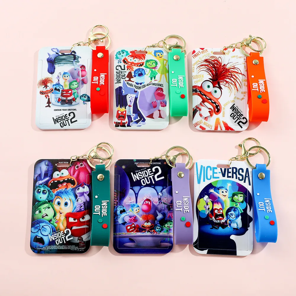 Acrylic Inside Out Movie Bookmark with Keychain for Book Page Marking ...