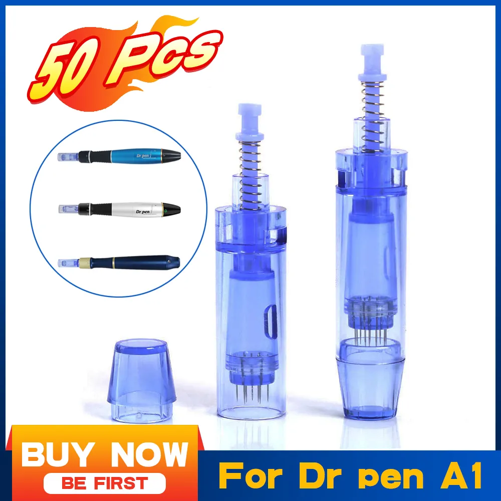 Blue Bayonet Microneedle Needles Nano Crystalline Chip, 12/24/36/42 ...