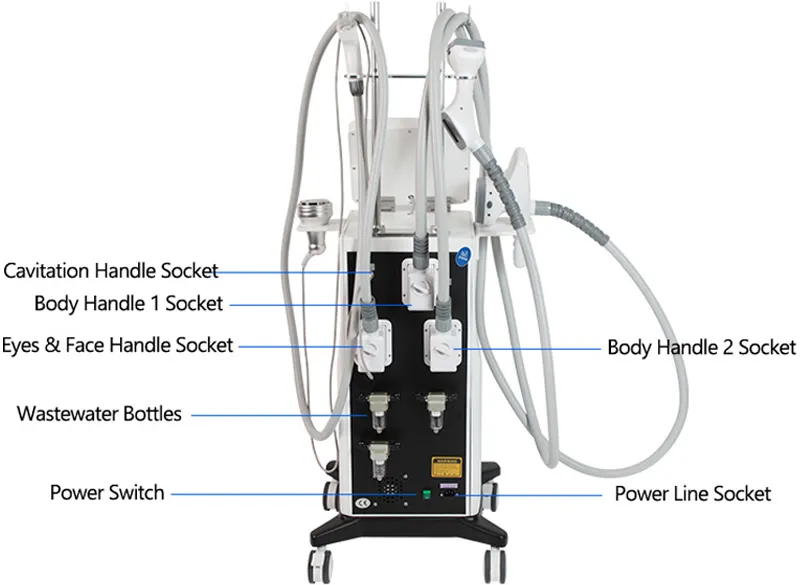 Roller Vacuum Fat Loss RF Wrinkle Removal Face Lift Beauty Machine with ...