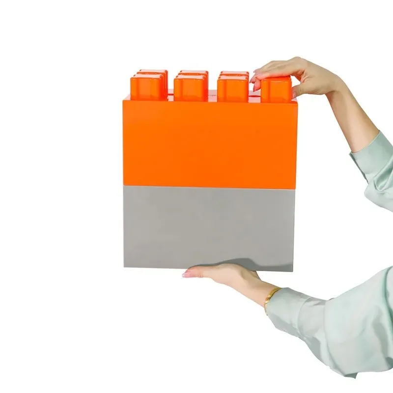 Modular Plastic Building Blocks For DIY Home And Office Decoration ...