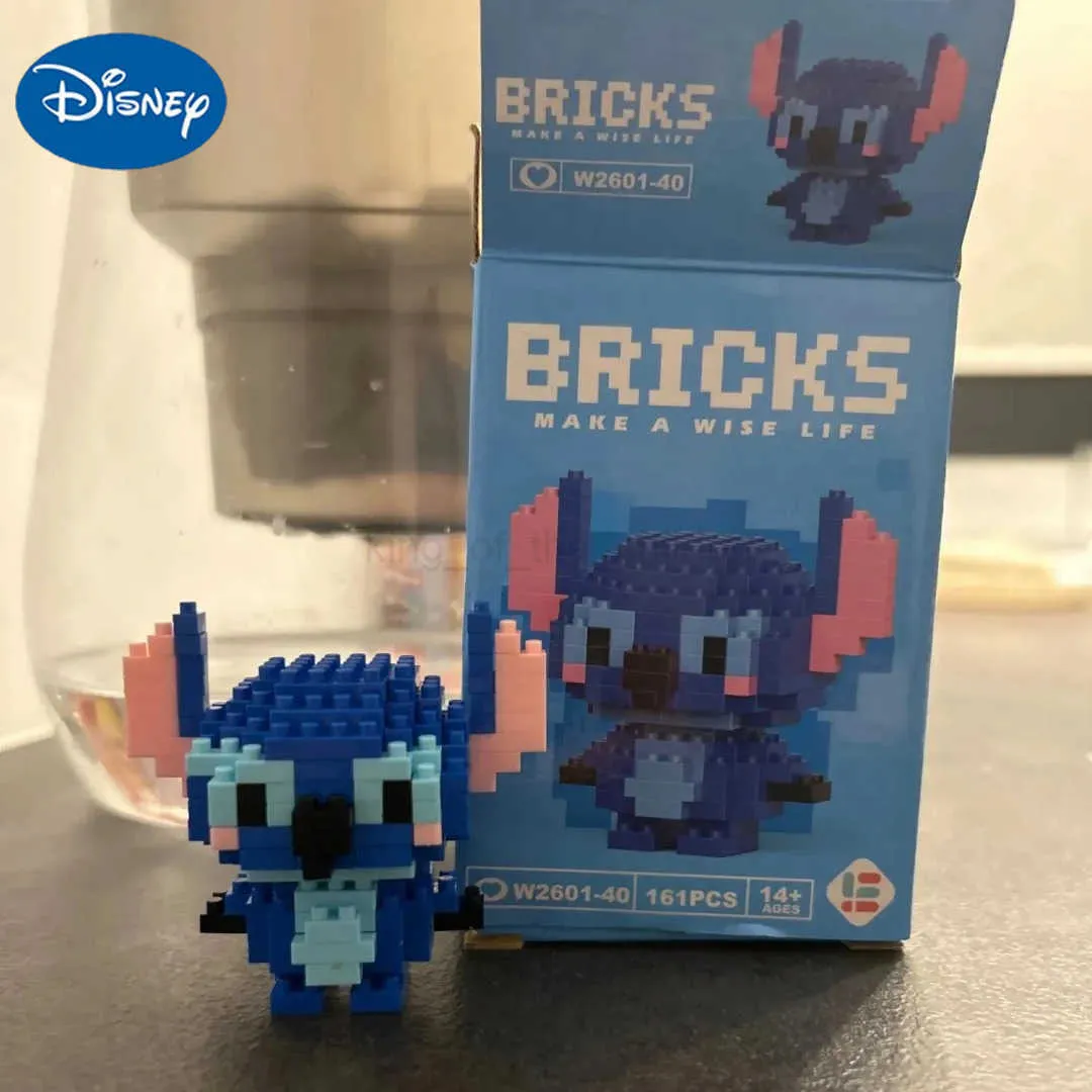 Disney Princess Stitch LinaBell Hello Kitty Miniso Building Blocks 108 ...