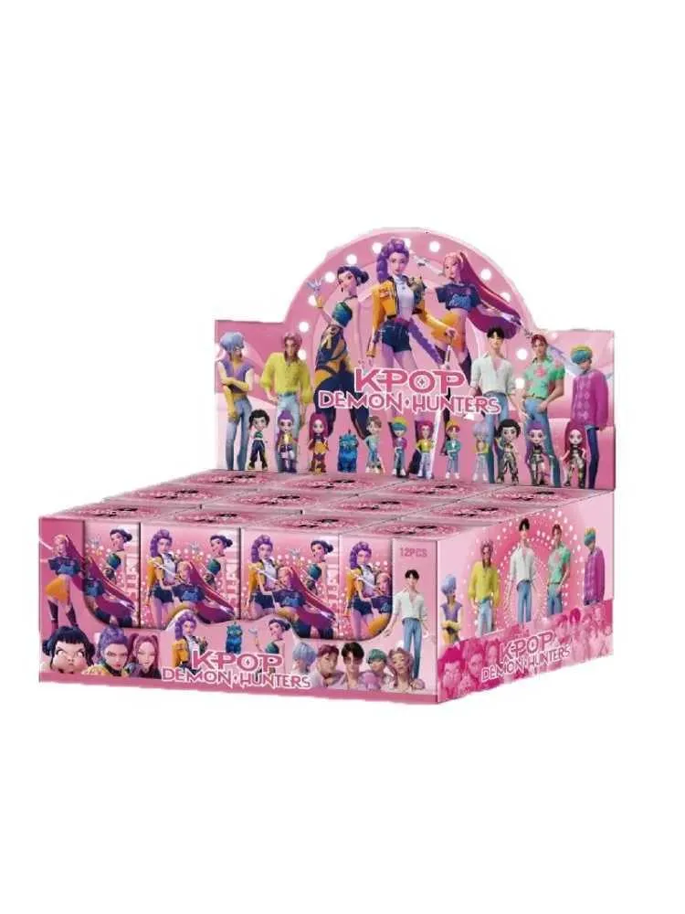 HUNTRIX Anime KPop Demon Hunters Action Figures Blind Box Mystery ...