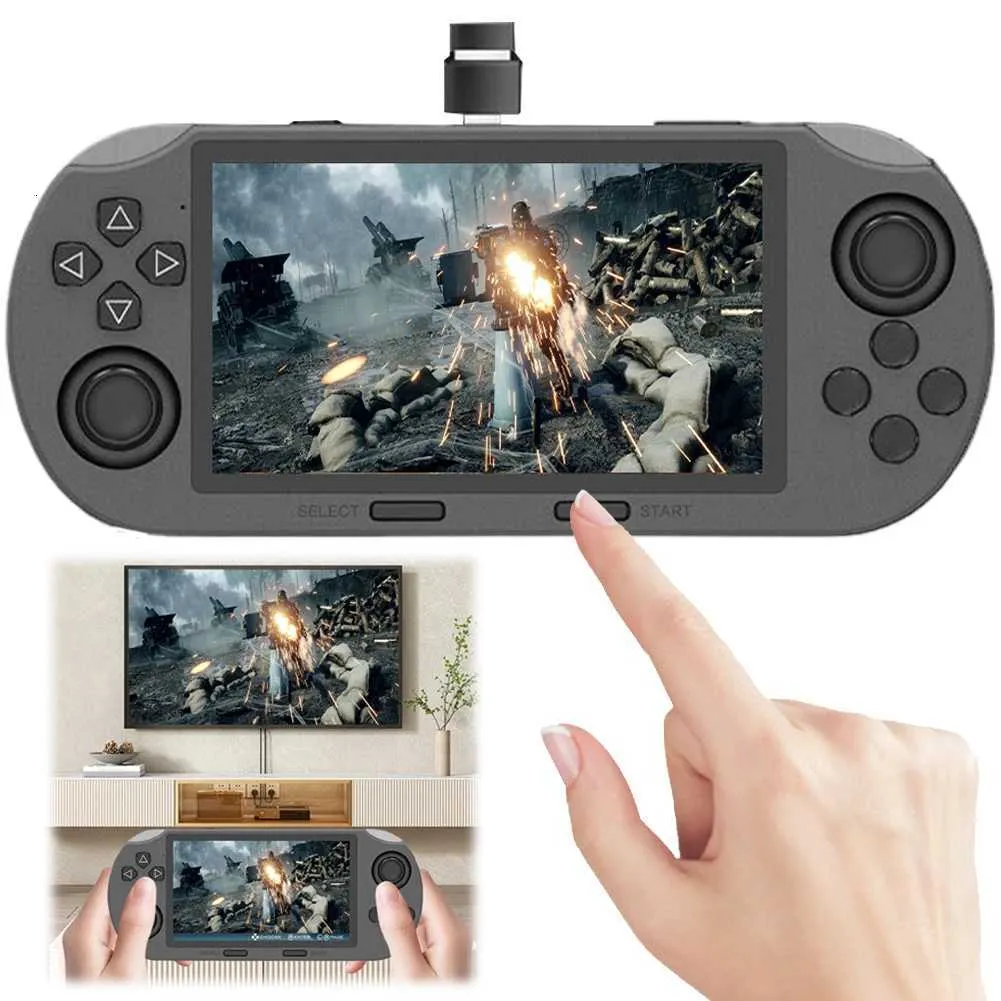 Handheld Game Console 4.5 Inch Screen Retro Video Games USB ...