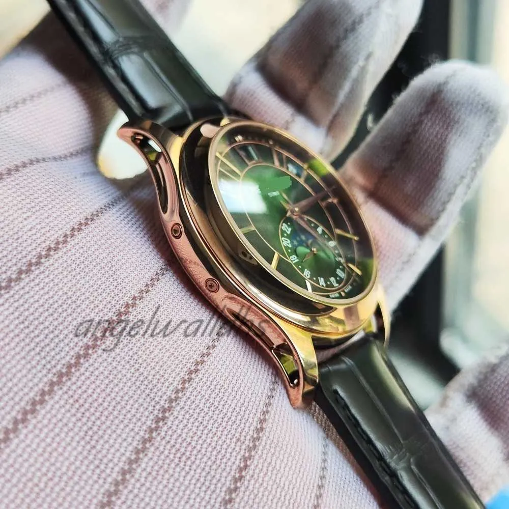 Men's Sapphire Waterproof Automatic Vintage Watches With Moon Phase ...