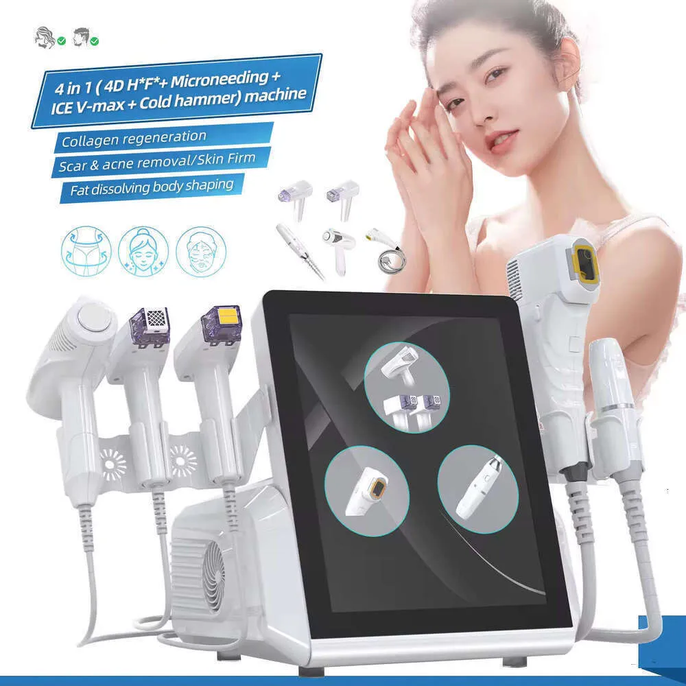 Vmax Ice HIFU 4 In 1 Ultrasound Skin Rejuvenation Machine RF ...