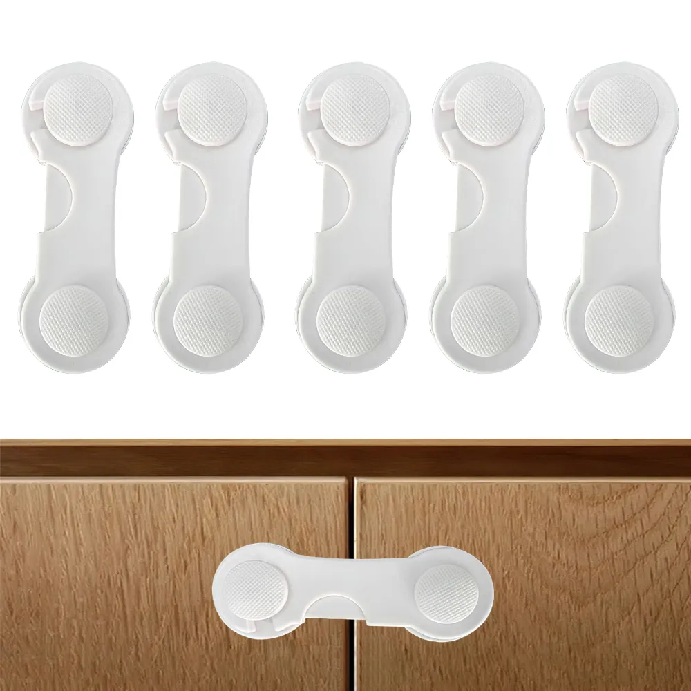 Child Safety Cabinet Locks - Anti-Pinch Drawer Locks for Baby Proofing ...