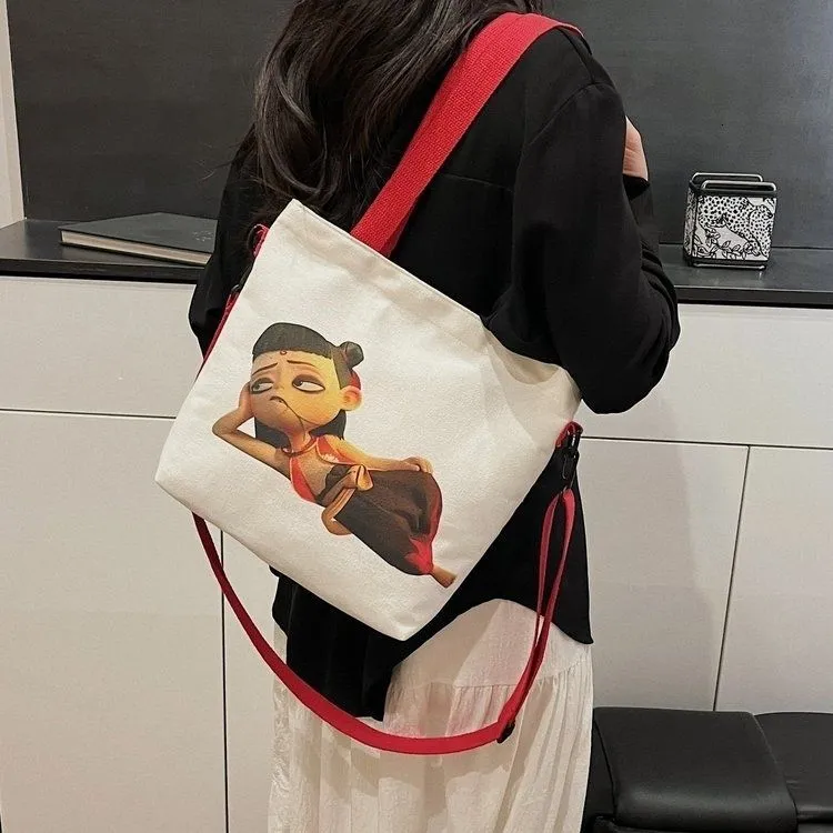 Hot Designer Bags Large Capacity Canvas Shoulder Bag For Students, Versatile Commuting Bag ...