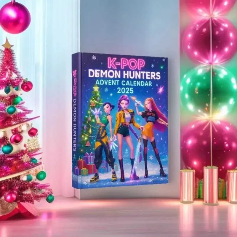 2026 Countdown Calendars Kpop Demon Hunters Advent Calendar Model Doll ...