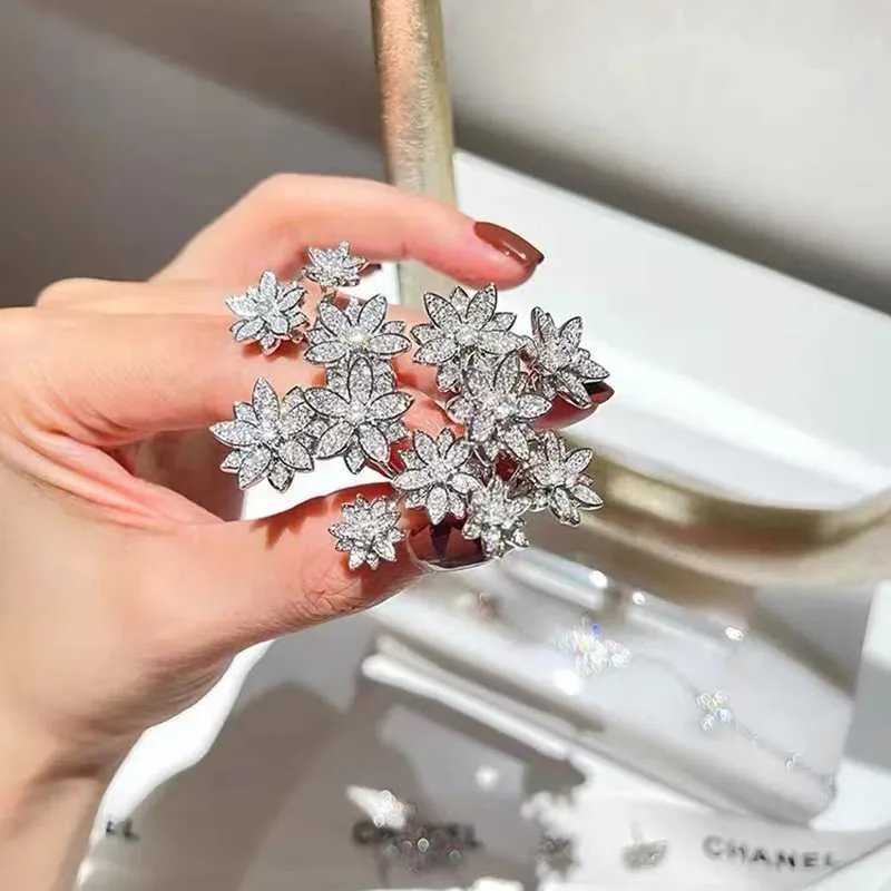 925 Sterling Silver Zircon Finger Ring with Plant Pattern for Men, Red ...