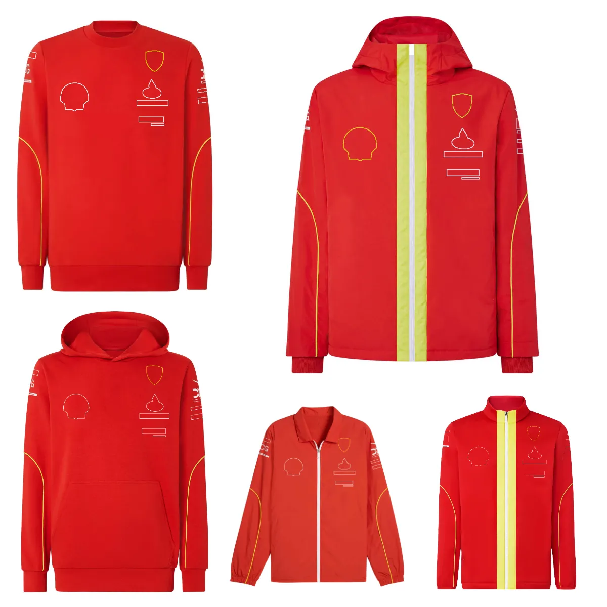 F1 Team Soft Shell Jacket Official Racing Hoodie With Zipper Classic ...