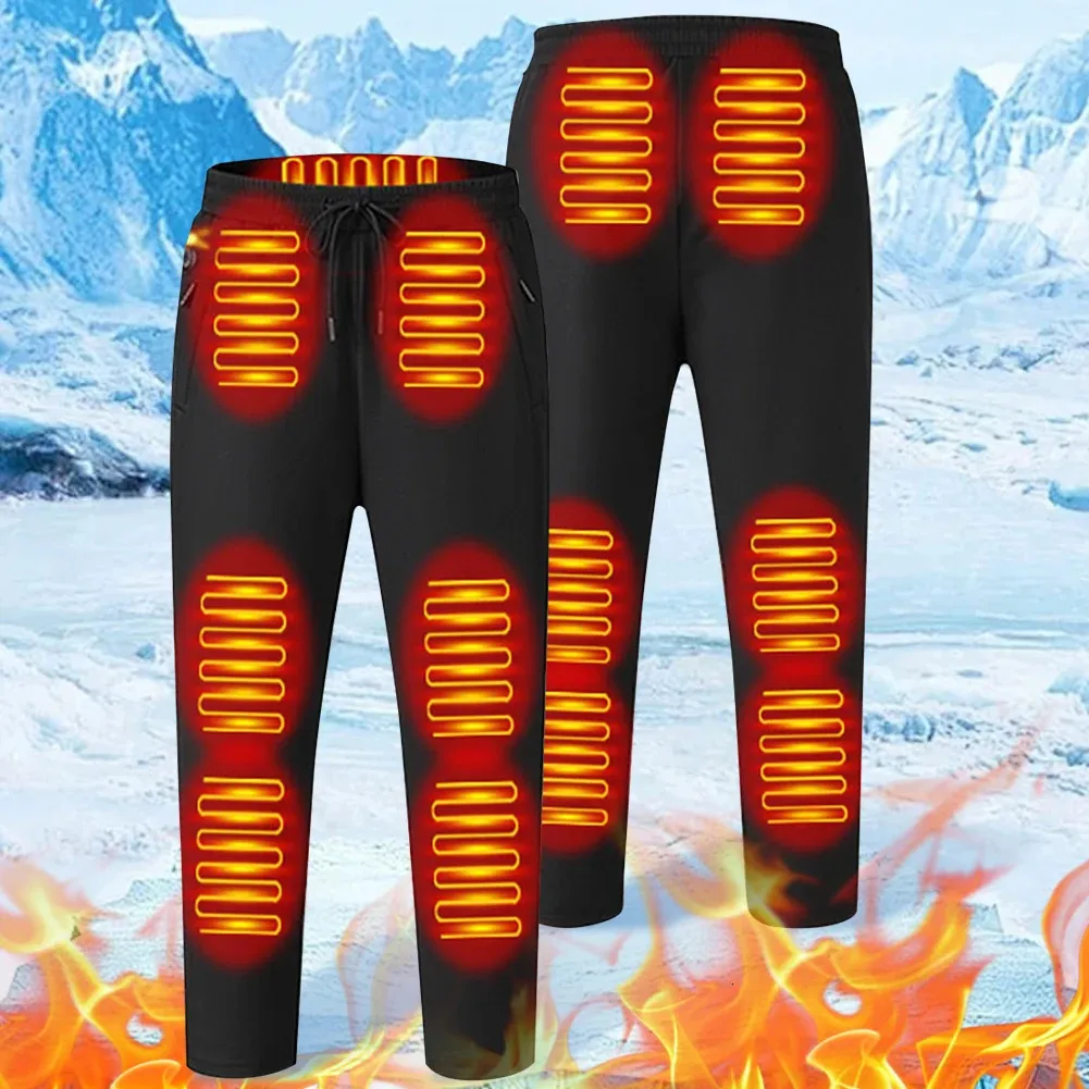 USB Electric Heated Thermal Pants for Women with 12 Heating Areas ...