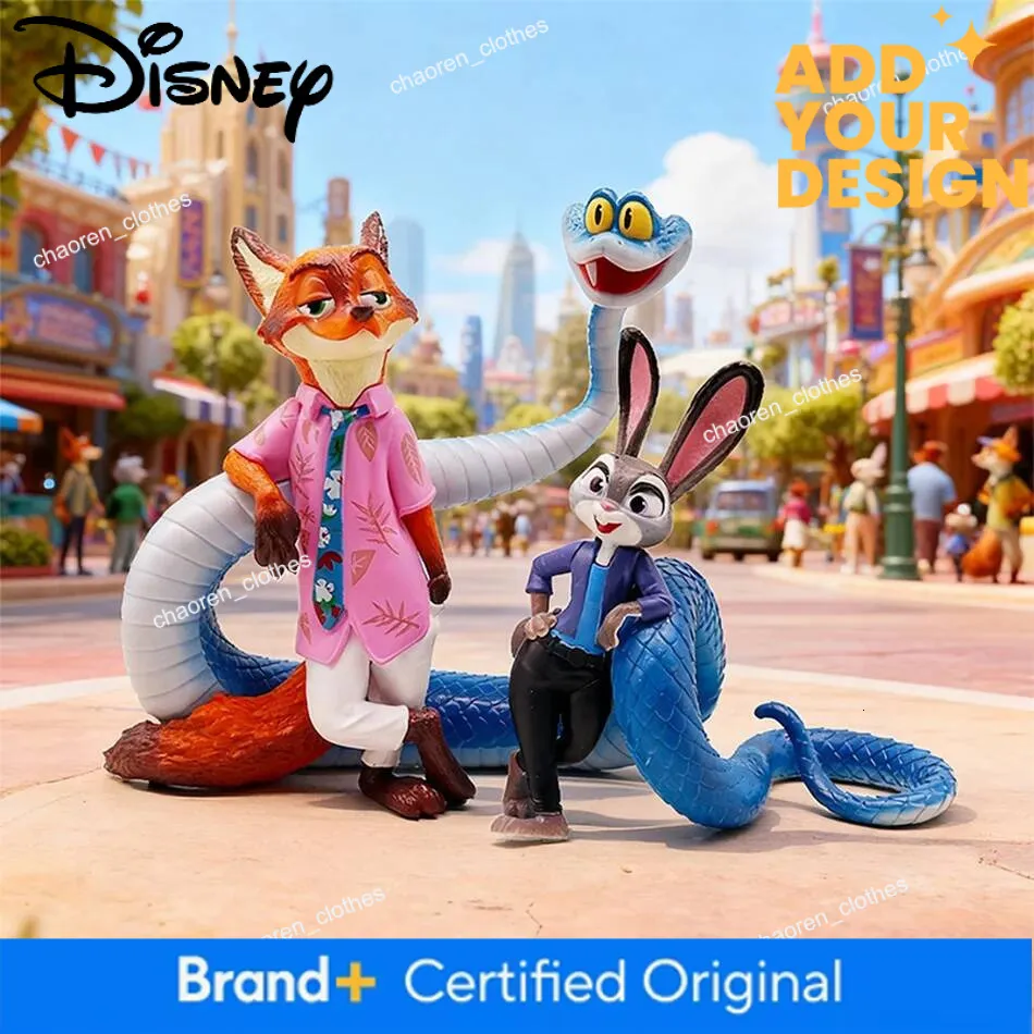 Custom New 2025 Amazing Zootopia Animals Action Figure Toys Rabbit Judy ...