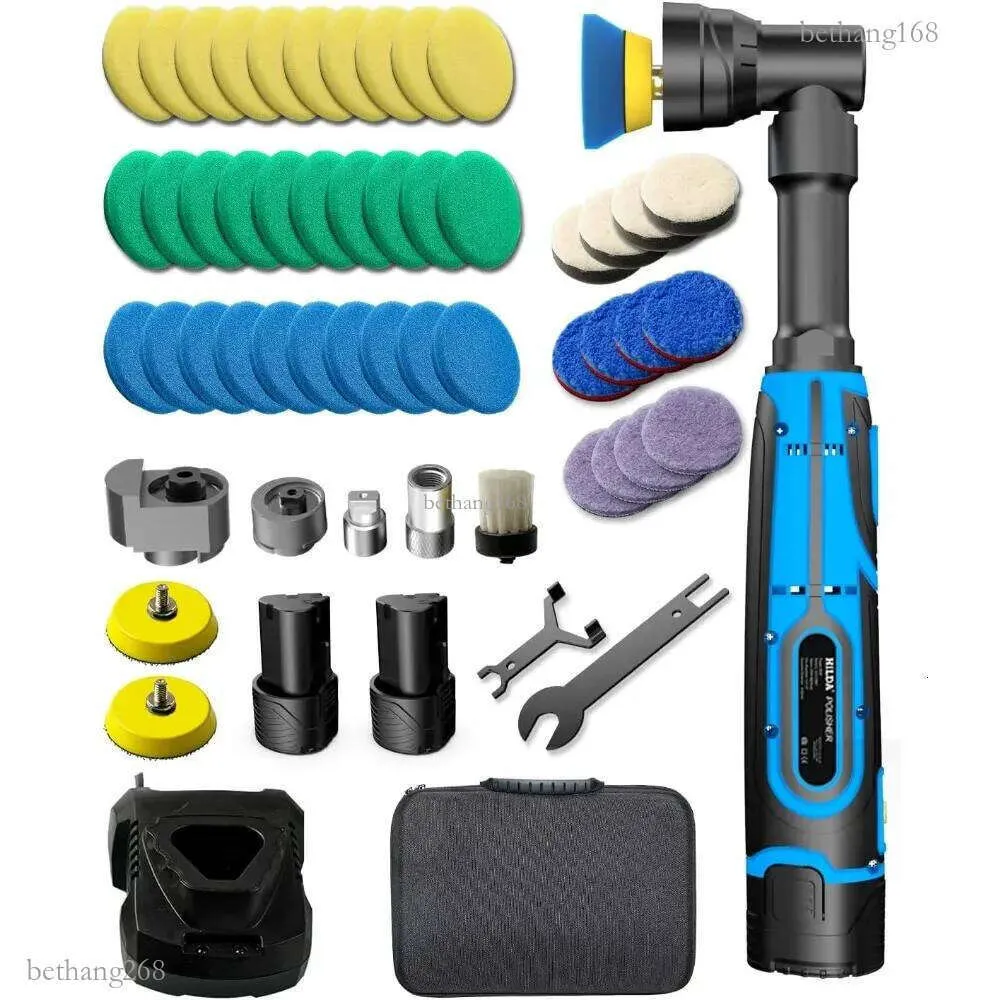 HILDA Mini Cordless Polisher Variable Speed Car Polisher For Detailing ...