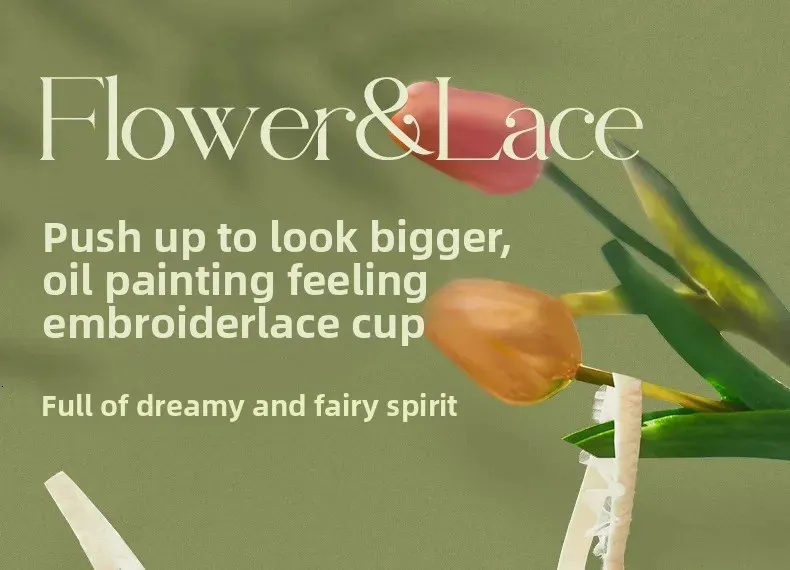 Adjustable Thickened Lace Wire-Free Bra for Teenage Girls with Cup ...