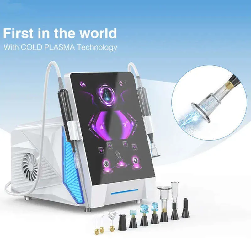 10 In 1 Cold Plasma Fibroblast Pen Skin Rejuvenation, Wrinkle & Acne ...