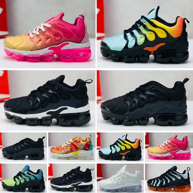 Kids TN Plus Sport Shoes Breathable Outdoor Sneakers For Boys And Girls ...