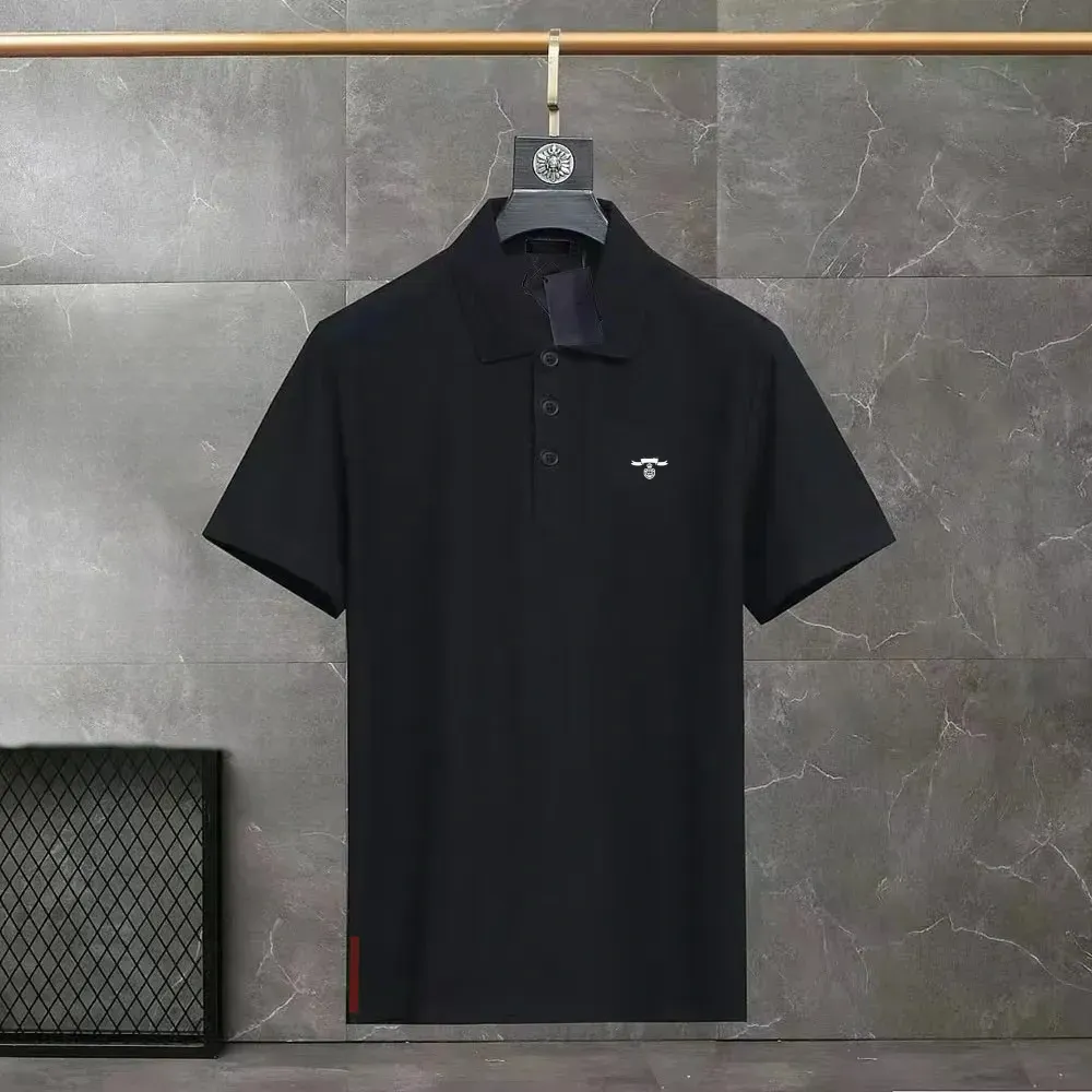 Mens Designer Polo Shirts Men's Fashion Cotton Polo Tee, High End ...