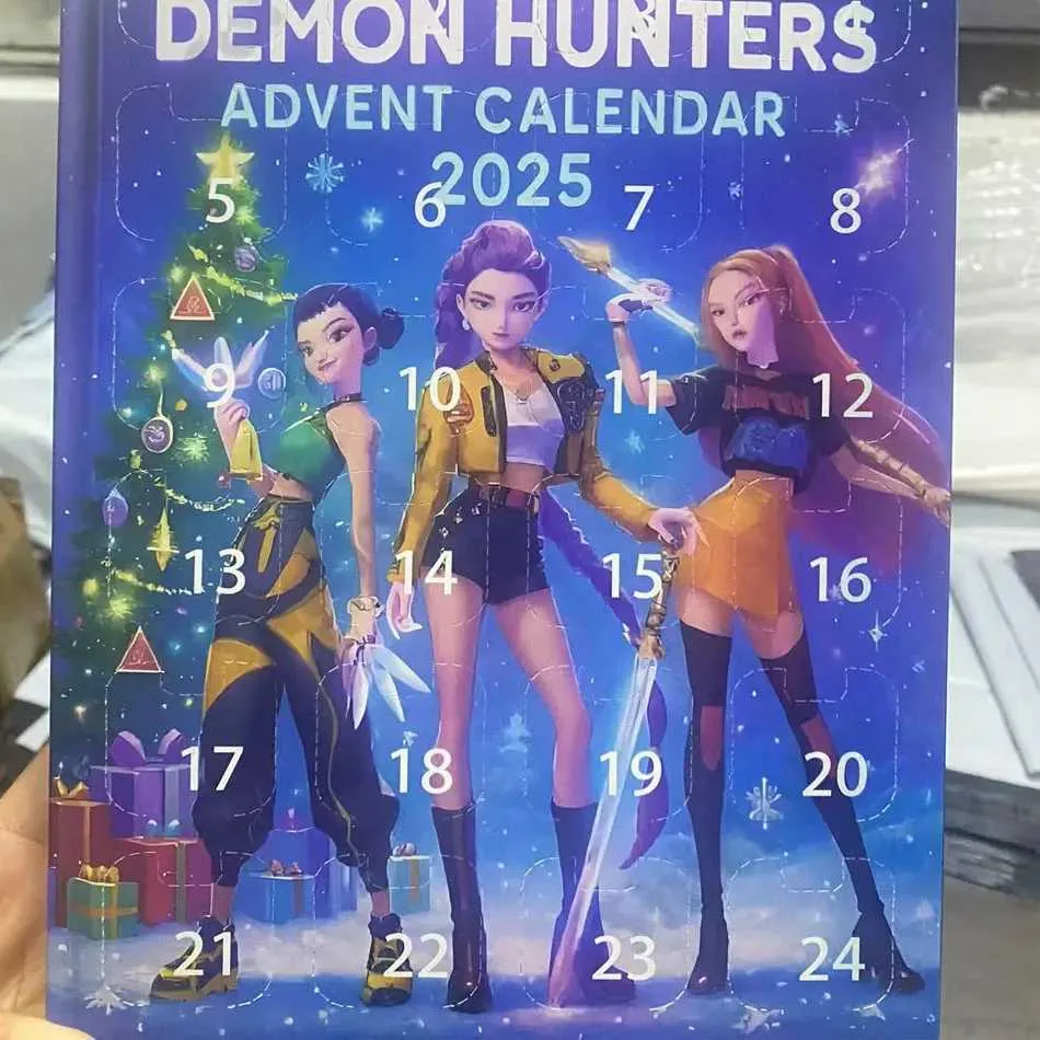 2025 Countdown Calendars Kpop Demon Hunters Advent Calendar Model Doll ...