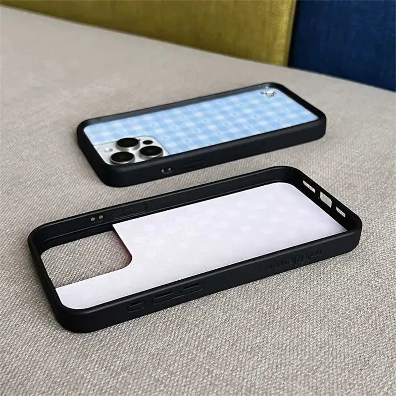 Wildflower Polka Dot Acrylic Silicone Phone Case for iPhone 13 Pro Max ...