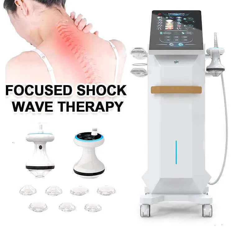 Vertical Focus Shockwave Therapy Machine ESWT FSWT Pain Relief & Muscle ...