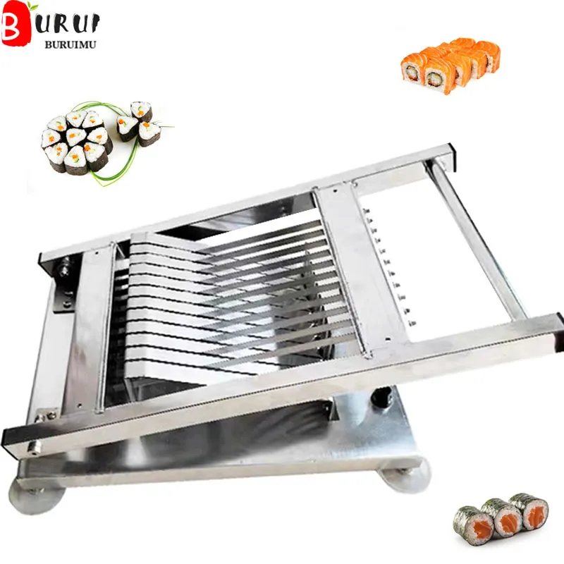 Manual Sushi Roll Cutter Japan Rice Sushi Roll Slicer Tool For Even ...