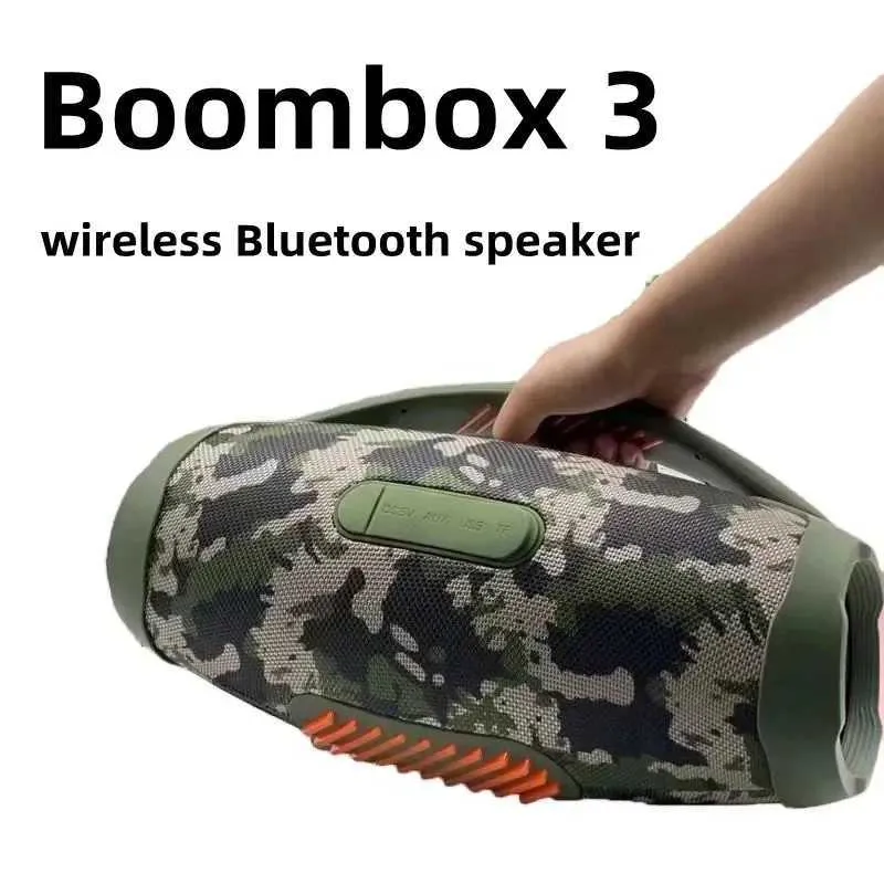 Bluetooth Speakers W High Power Boombox Outdoor Portable Music God ...