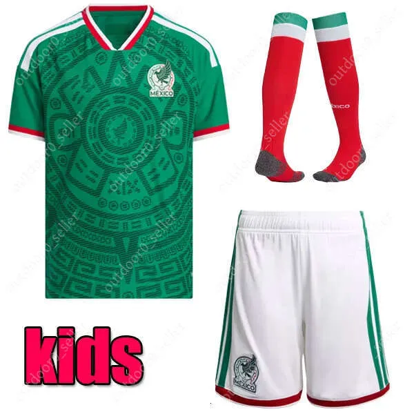 2026 World Cup Green Mexico Mexico Soccer Kit Set A. VEGA, C. HUERTA, L ...