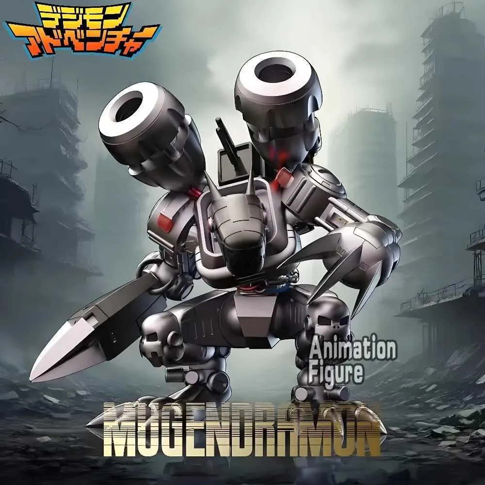 Mugendramon Digimon Adventure Figure Head 19cm PVC Statue Collectible ...