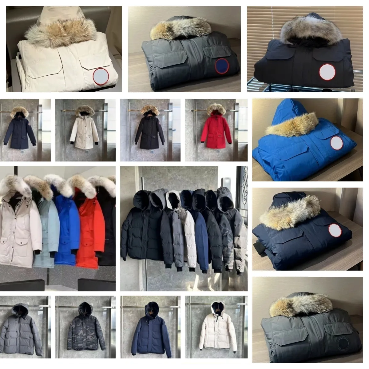 Canadia Coose Metique Coyote Winter Canada Puffer Jacket Designer ...
