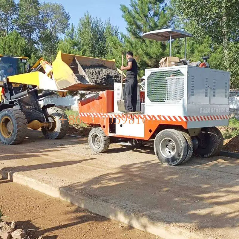 High Precision Concrete Curb Paver Machine Smart Material Level Sensor ...