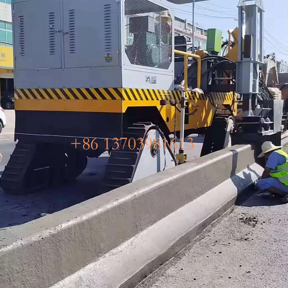 Curb Stone Slip Form Machine Road Concrete Paver For Durable, Efficient ...