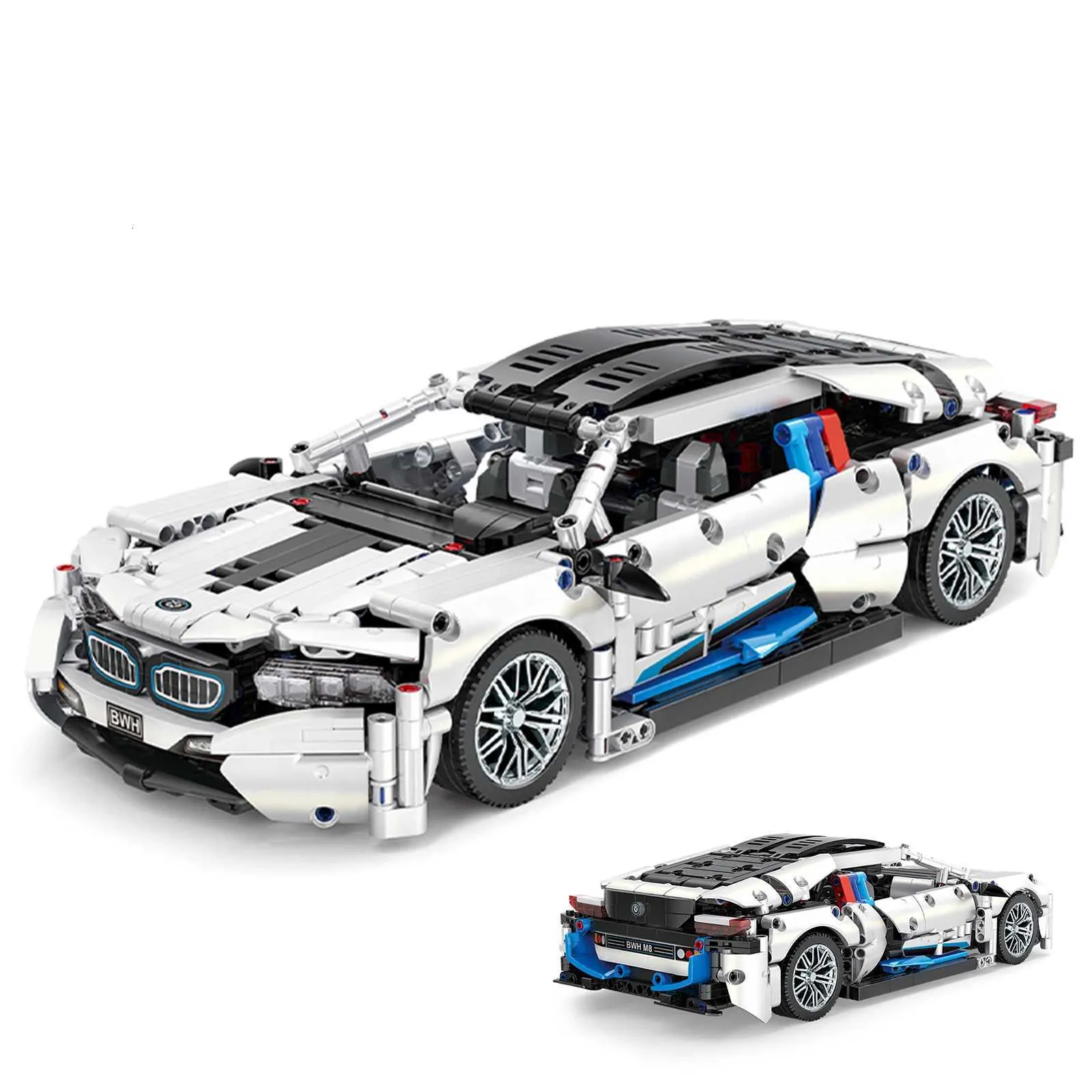 W251120 114 Scale Technical Racing Car Building Set ... From Time ...