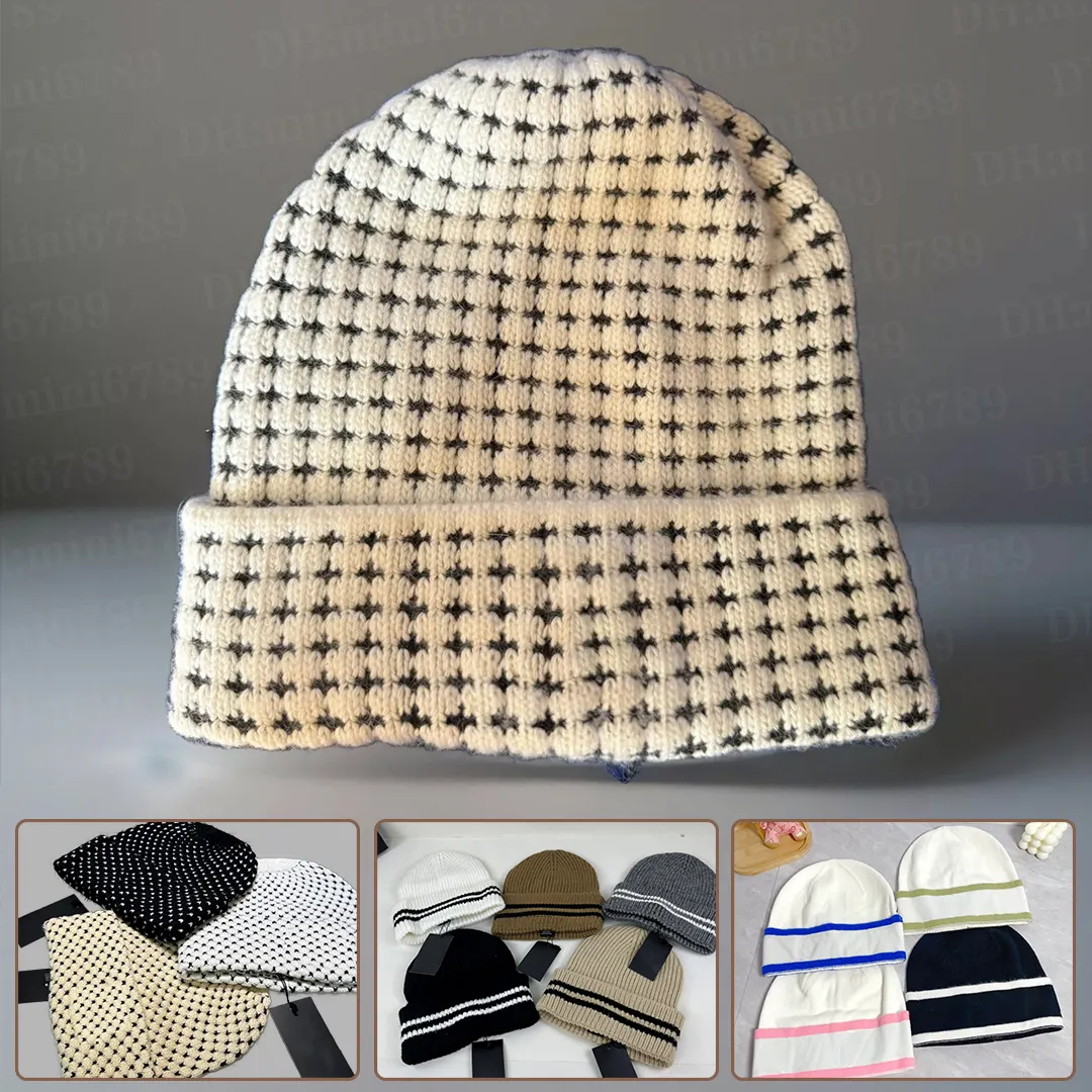 Designer Beanie Wool Hat Fashion Italian Channels Hat Classic Twill ...