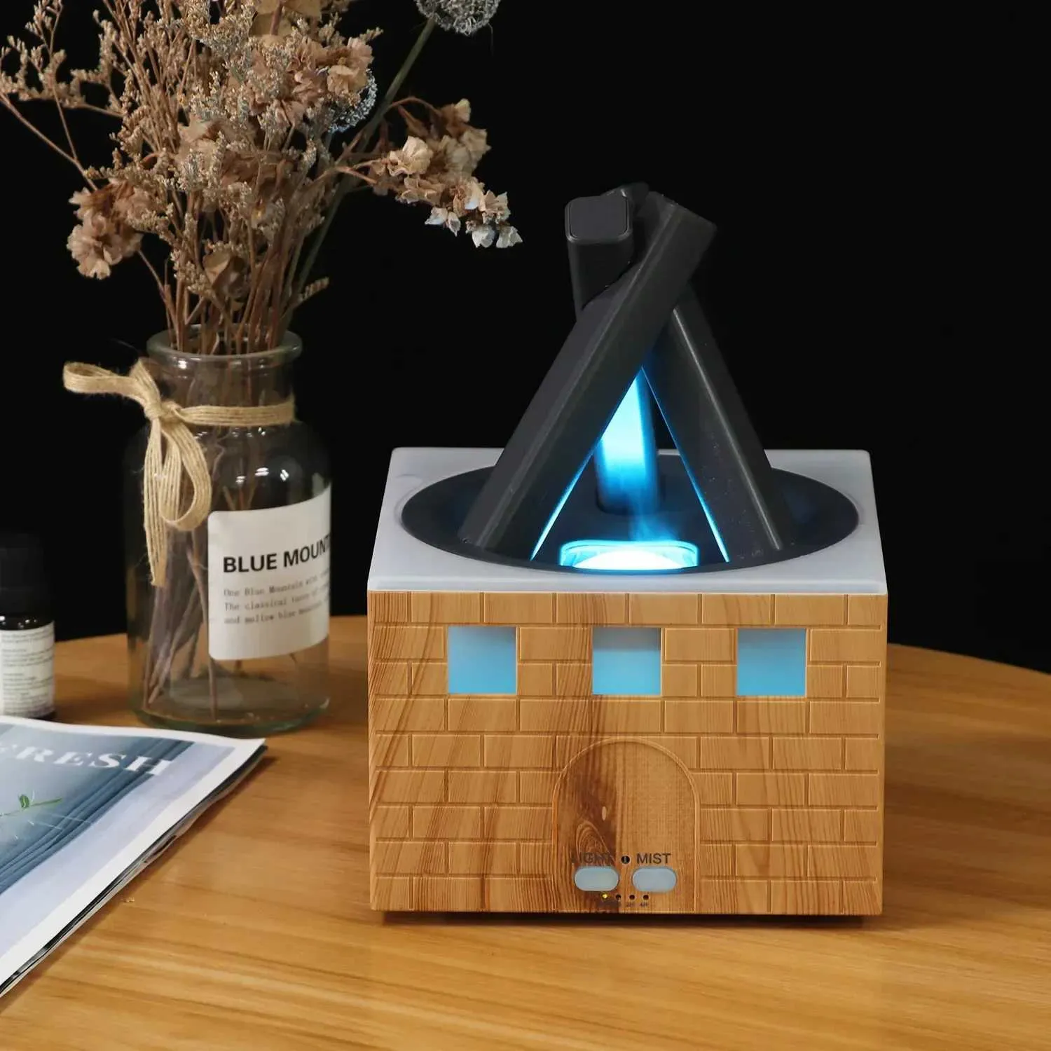Air Humidifier Essential Oil Diffuser 5L Portable Non-Mist Aroma ...