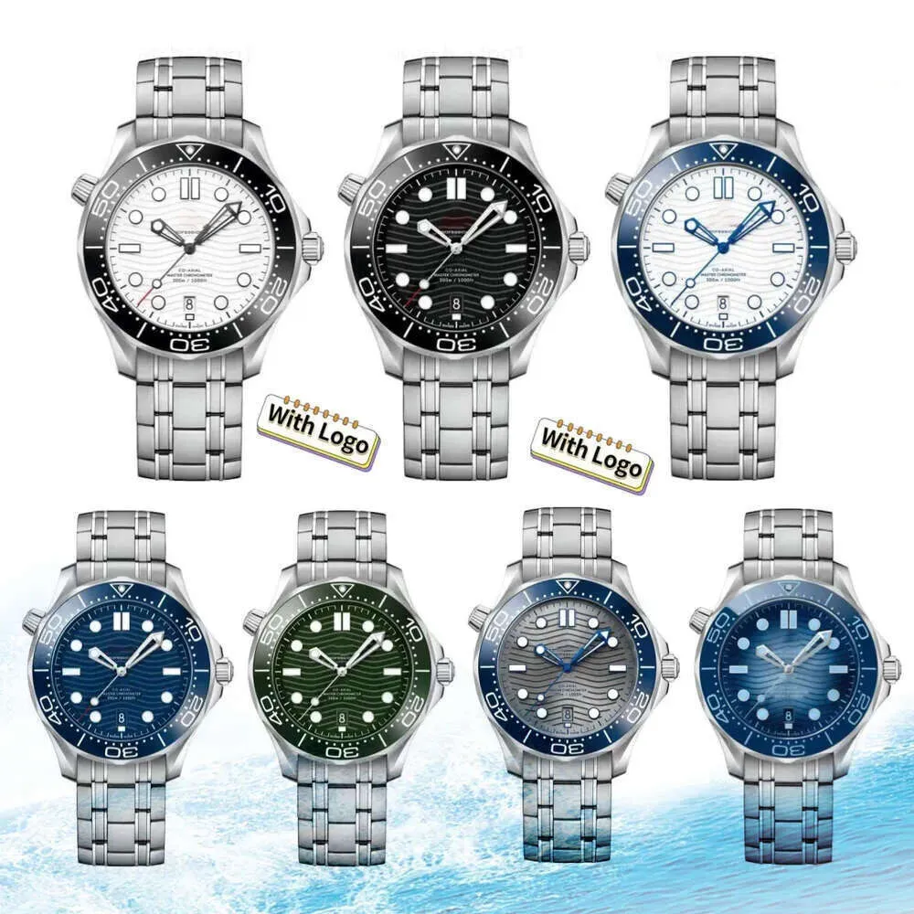 High Quality Rubber Mesh Wave Mens Watch 42mm Steel... From Watch_0002 ...
