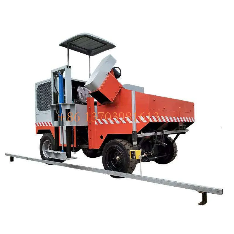 Heavy Duty Concrete Curb Paver Machine Thick Steel Extrusion Chamber ...