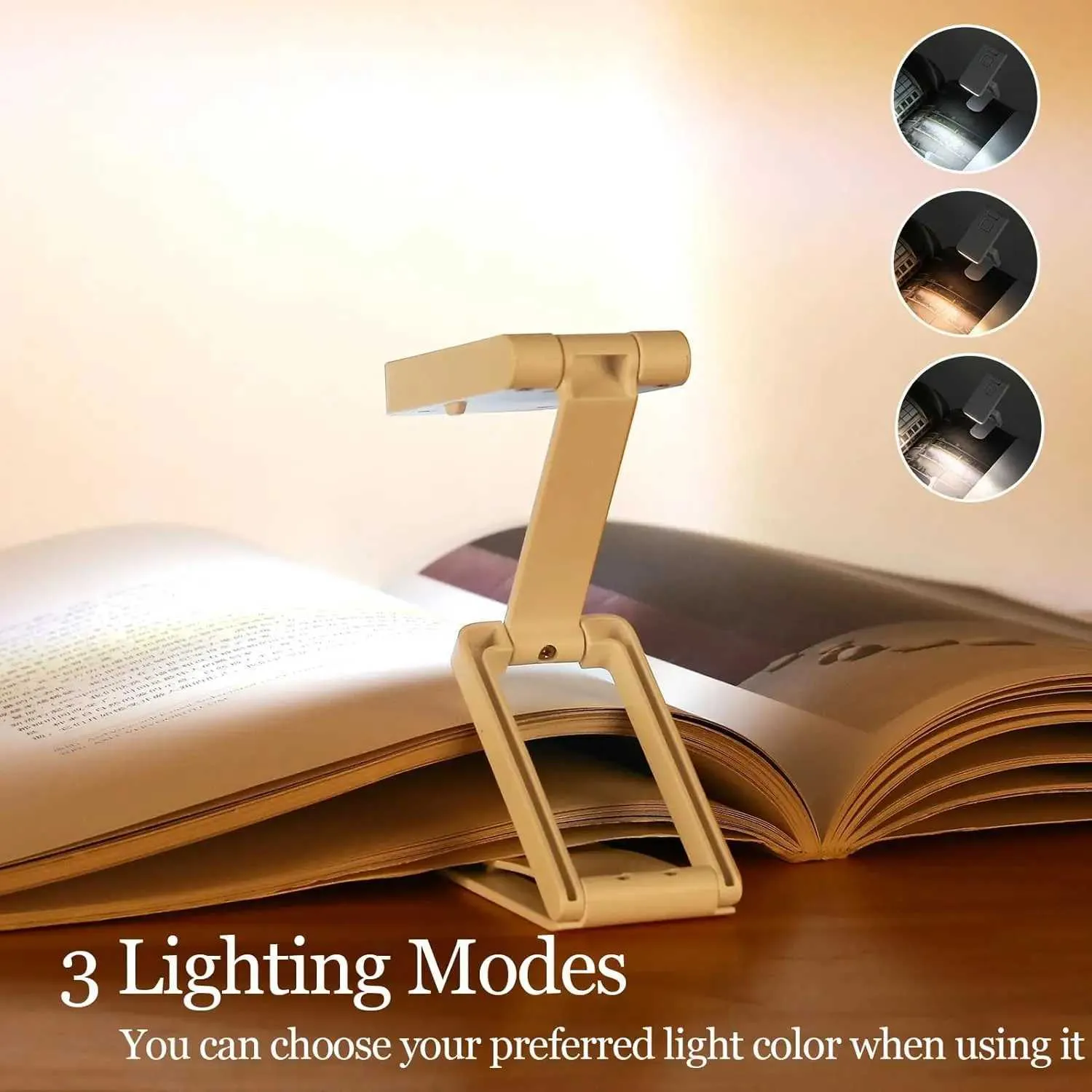 Rechargeable Mini Folding Book Lamp With Timer ... From Time_flies_like ...