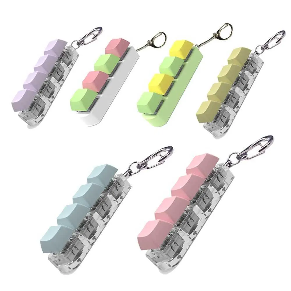 4 Keys Keyboard Keycaps Fidget Toy DIY Finger Caps... From Time ...