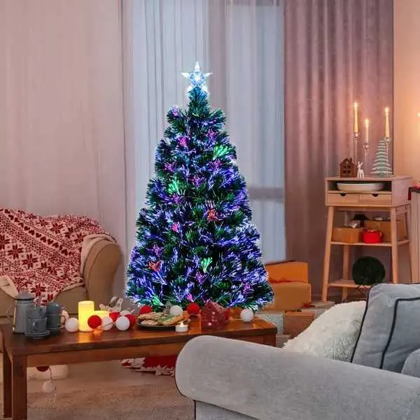 6ft Fibre Optic Christmas Treenull