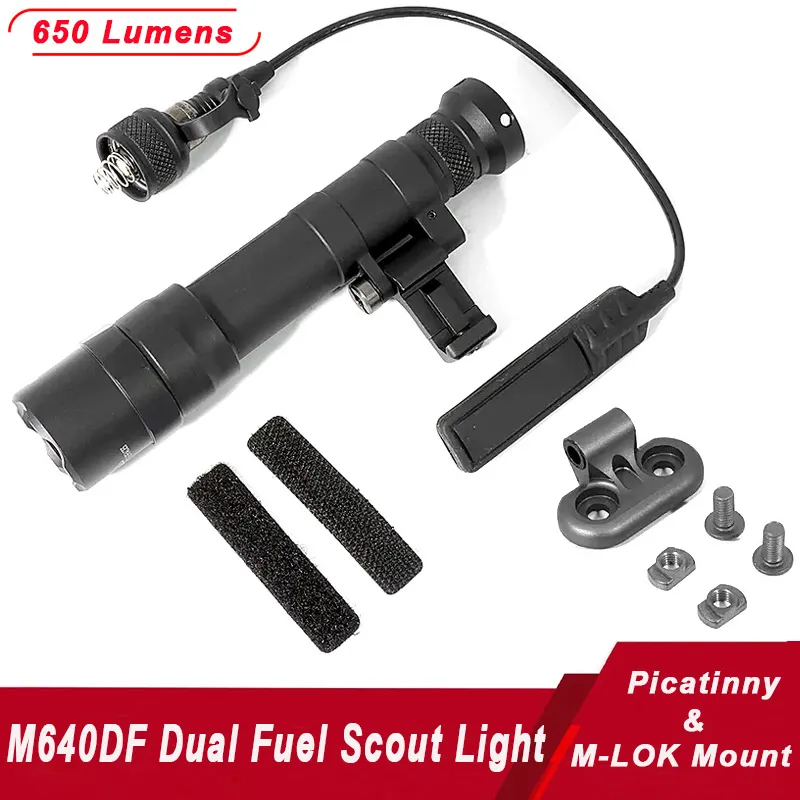 Tactical Dual Fuel Scout Bike Led Light PRO M640DF 650 Lumens Output ...